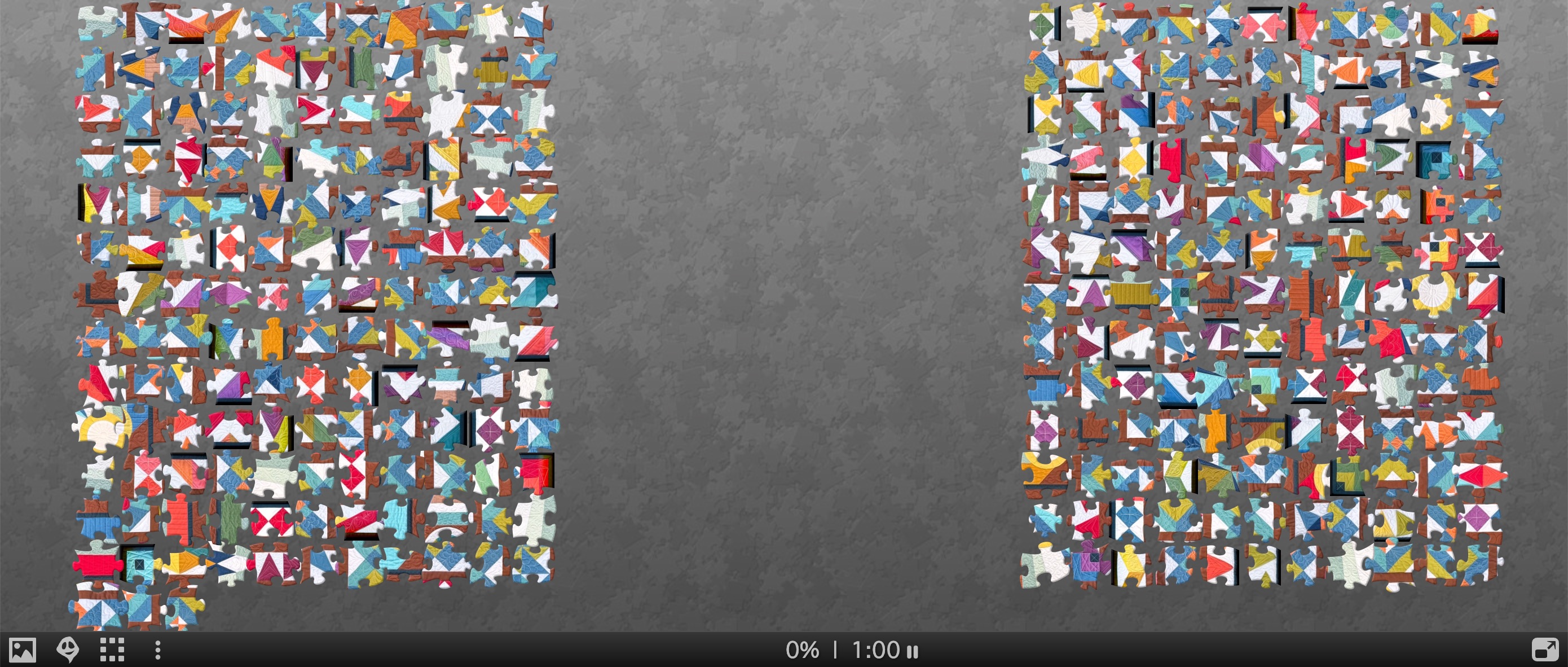 The Quilt Show Puzzle: "Game On! (Solids Version)" by Becky Goldsmith ...