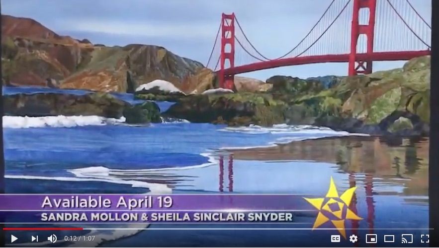 Trailer 2609: How to Do Embellished Appliqué with Sandra Mollon ...