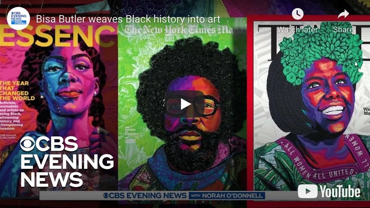 Bisa Butler Weaves Black History Into Art - The Quilt Show Quilting Blog