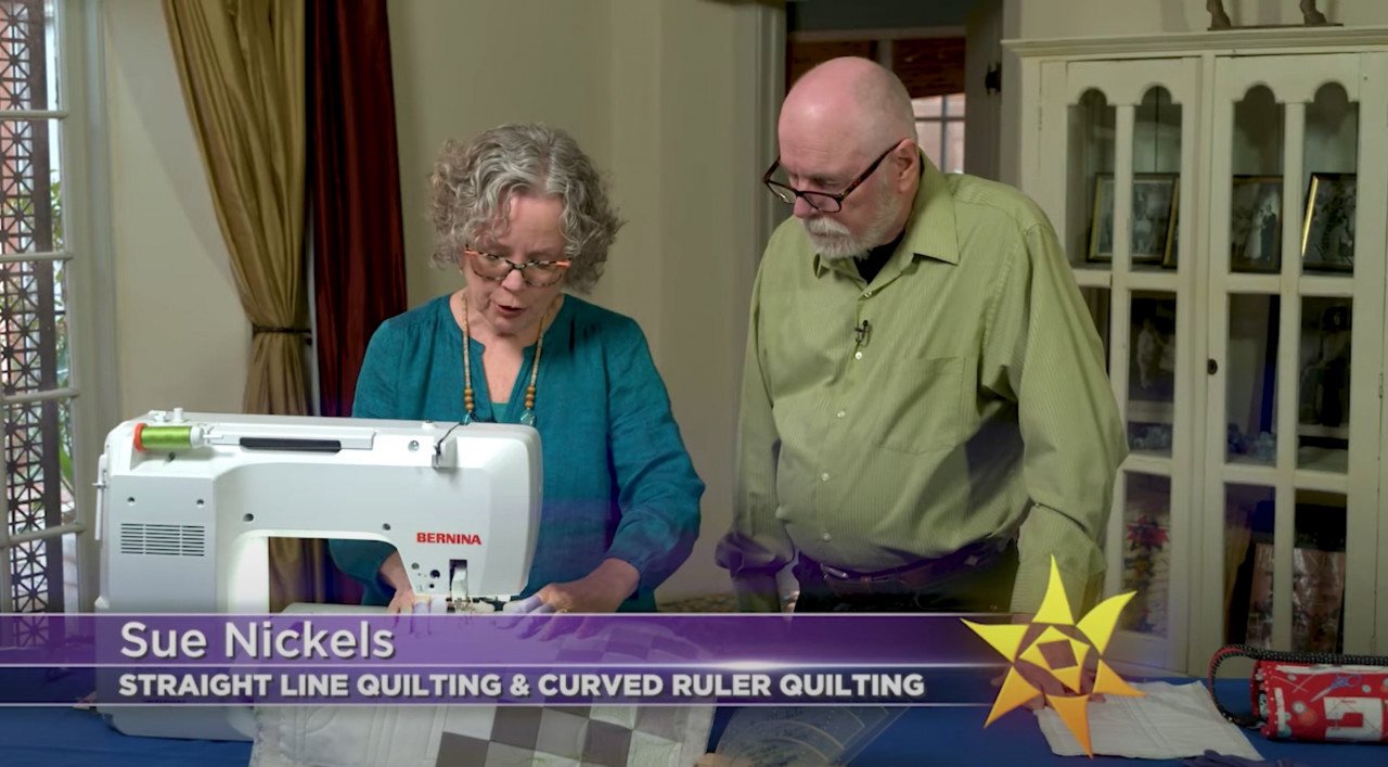 Trailer 3213: Learn How to Use Rulers in Your Quilting with Sue Nickels | Learn How to Work with ...