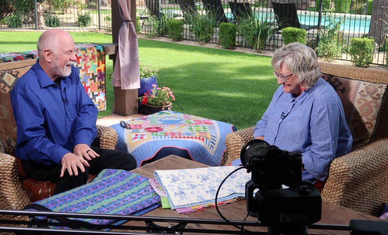 On The Set with Diane Harris - The Quilt Show Quilting Blog