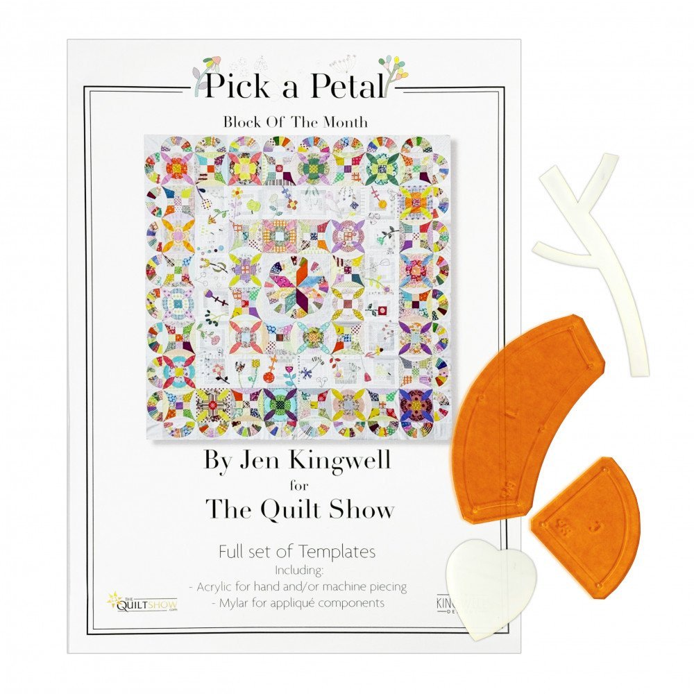 Preorder Your "Pick a Petal" Block of the Month Templates - The Quilt ...