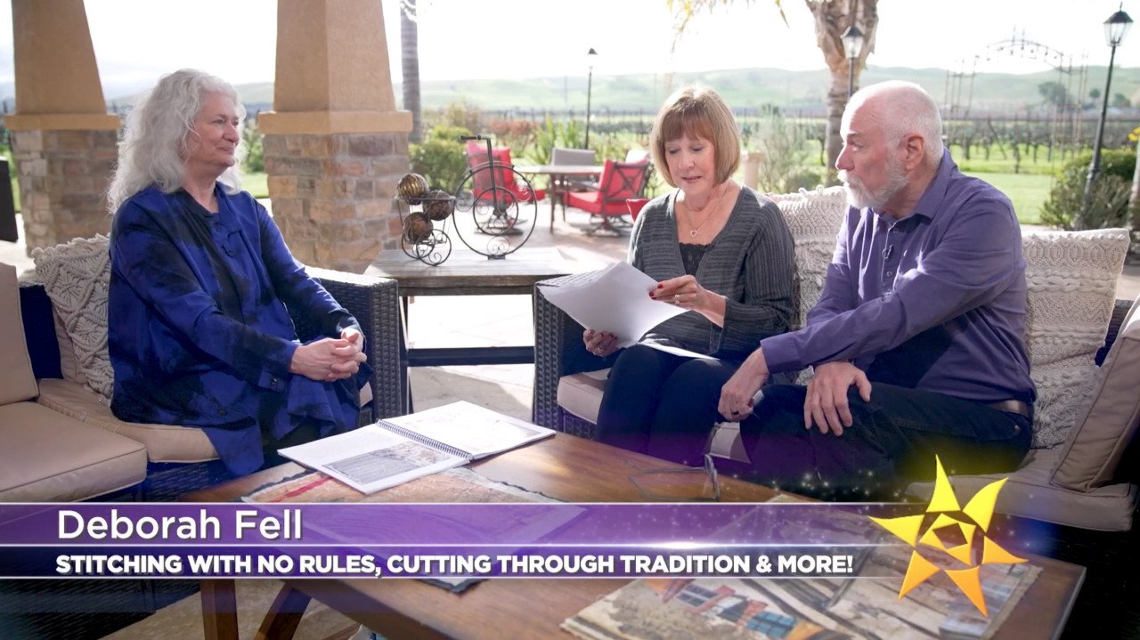 Trailer 3507: How to Do Layered Cloth Construction for Collage Quilts ...