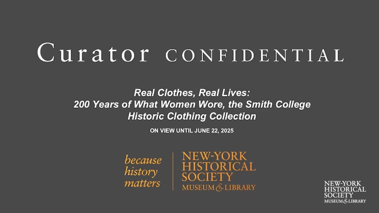 "Real Clothes, Real Lives" Exhibit: Curator Confidential - The Quilt ...