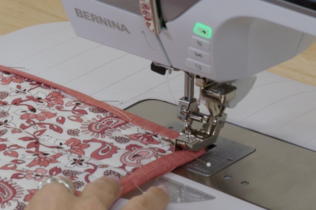 WeAllSew Tutorial: Blindstitch Binding the BERNINA Way - The Quilt Show ...