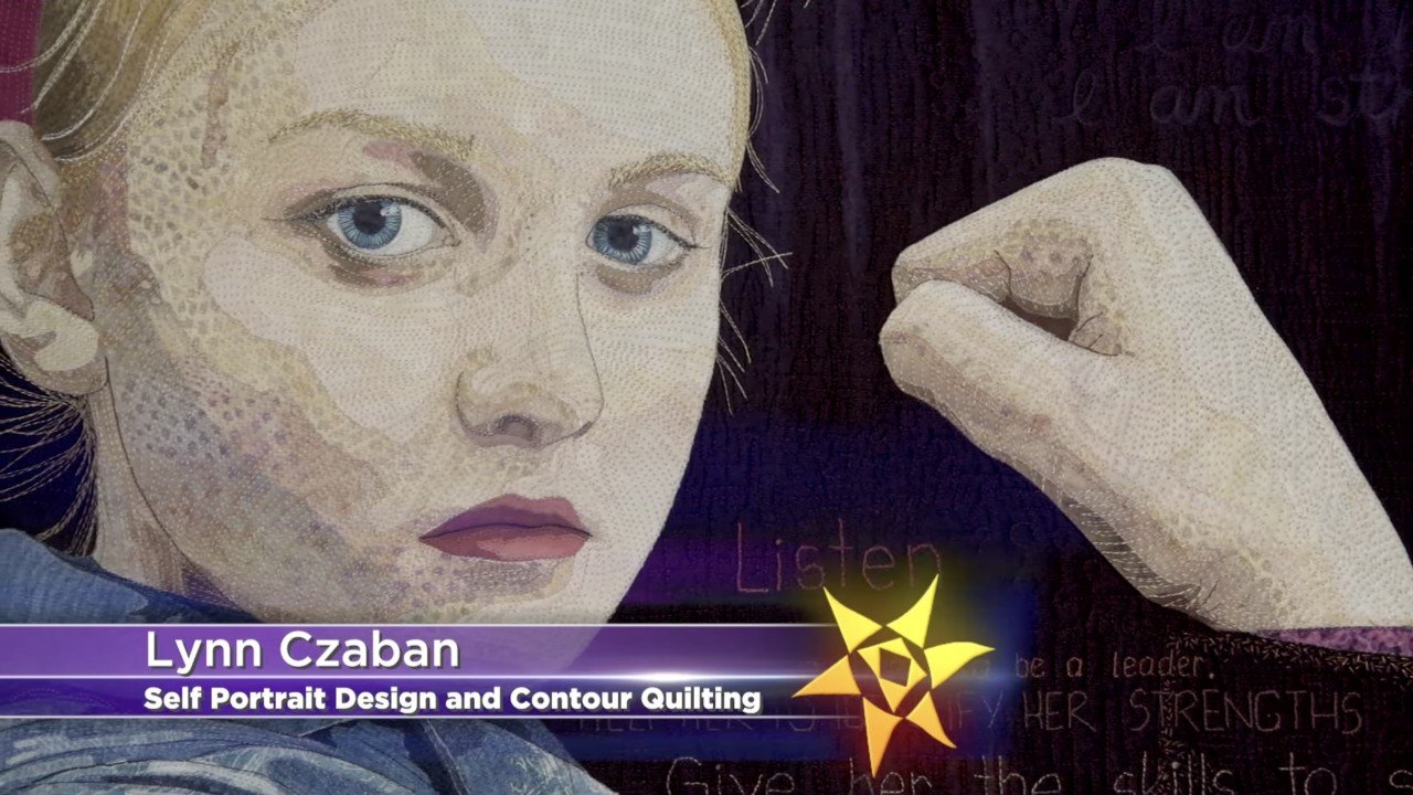 Trailer 3707: Self Portrait Design and Contour Quilting with Lynn ...