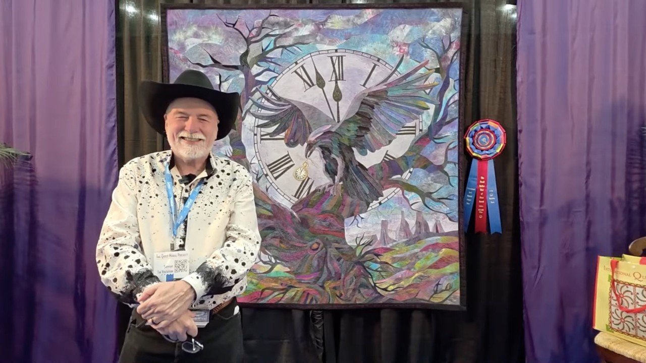 An Interview with Ricky Tims From Houston 2025 About His Quilt, "The ...