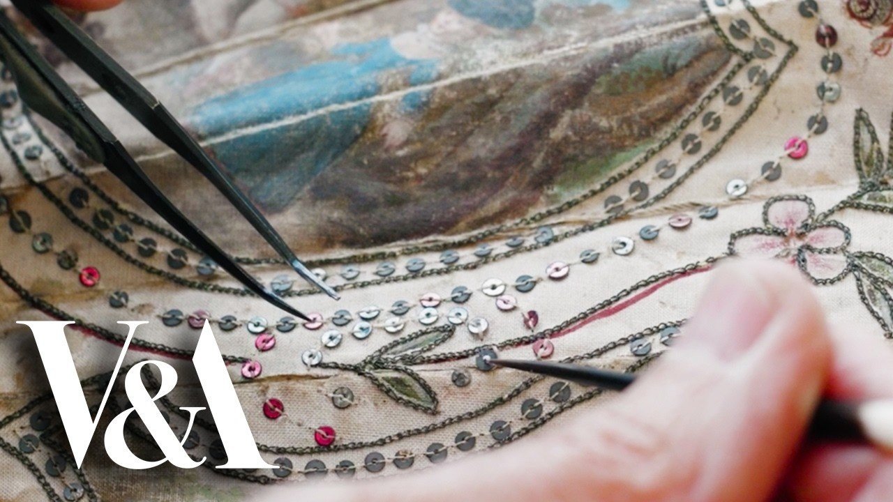 Victoria and Albert Museum: Conserving a Delicate 18th-Century Fan ...