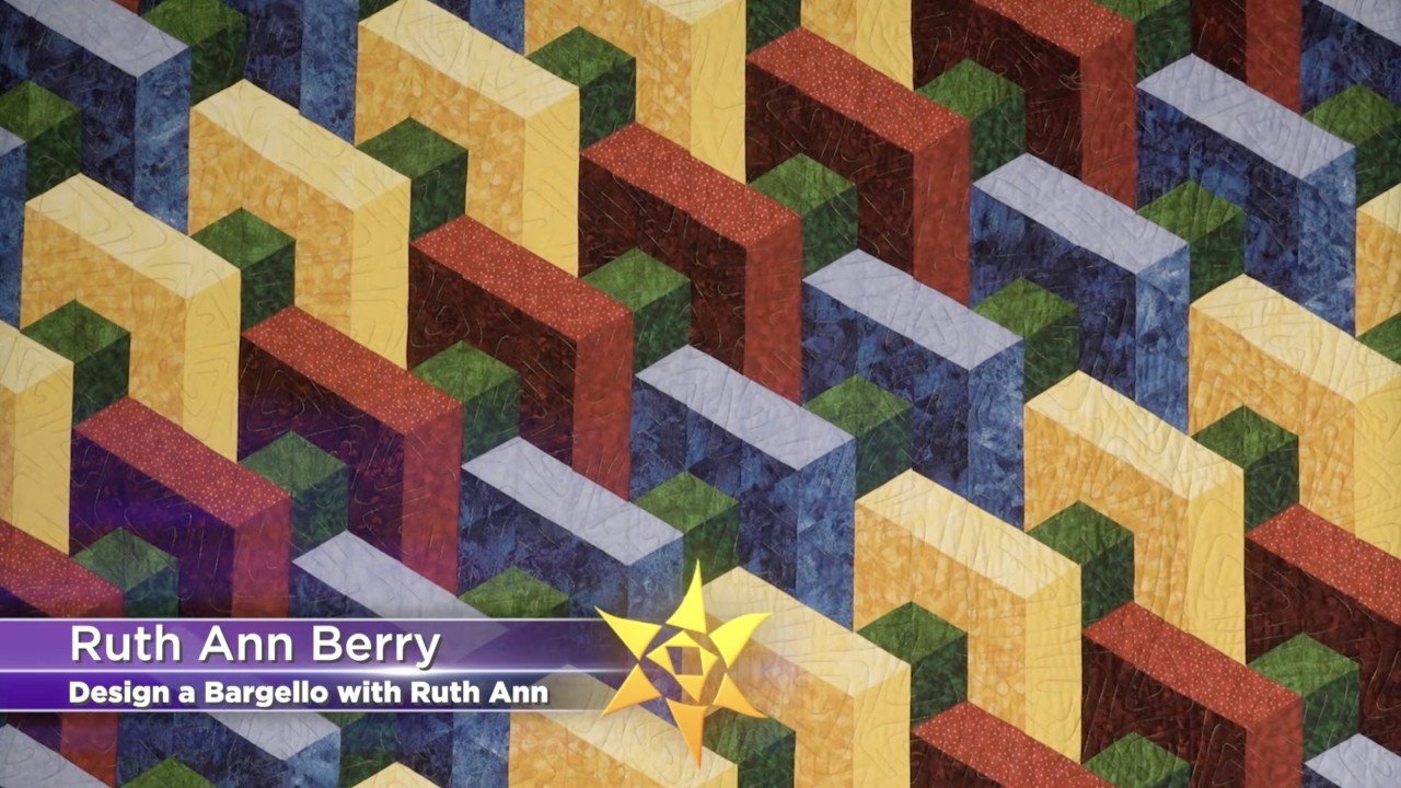 Trailer 3711: Design a Bargello with Ruth Ann Berry | Creating a Lake ...
