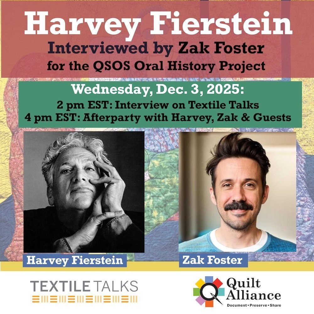 Textile Talks: Harvey Fierstein Interviewed for QSOS by Zak Foster ...