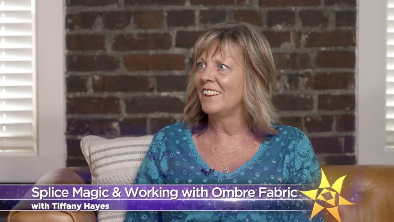 Trailer 3805: Splice Magic and Working with Ombre Fabric - Tiffany ...