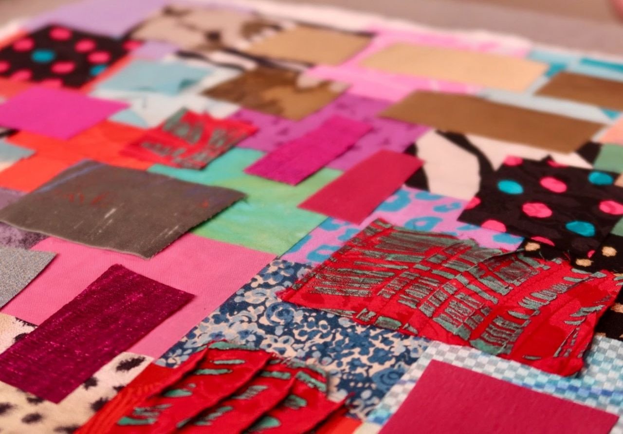 Sue Benner's Almost Finished Abstract Quilts - The Quilt Show Quilting Blog