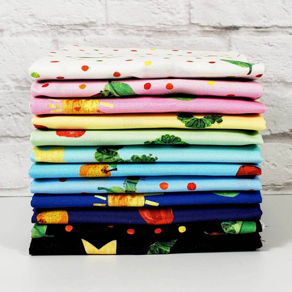 The Very Hungry Caterpillar Snack Time Fat Quarter Bundle