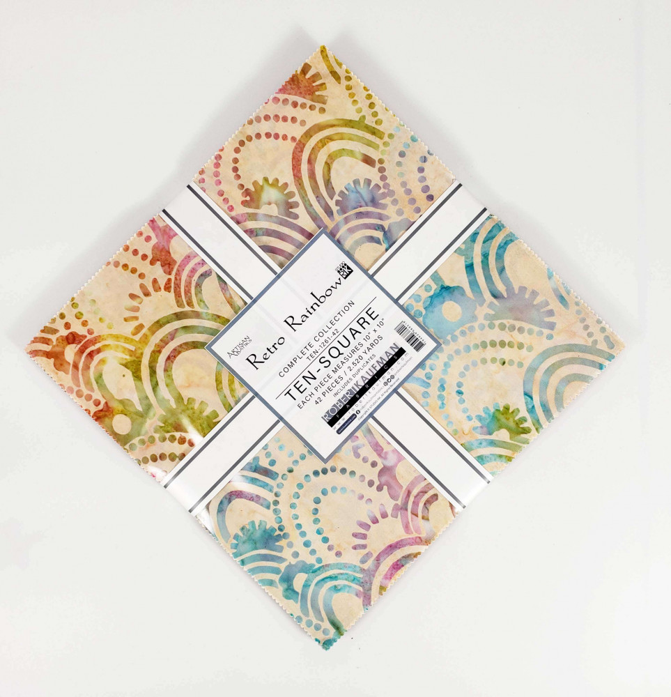 Retro Rainbow Artisan Batiks for Robert Kaufman
